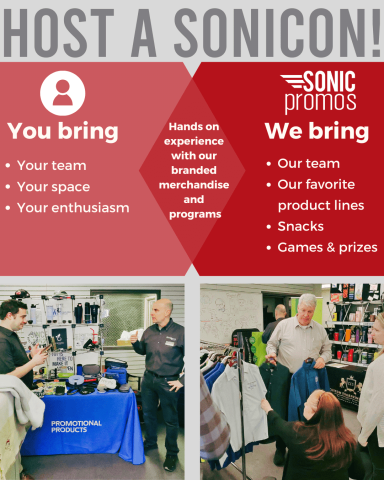 More From Our Social Media - Sonic Promos | Custom Promotional Items